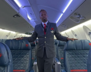 Post Goes Viral When A Flight Attendant Goes Above and Beyond to Comfort Anxious Passenger ...