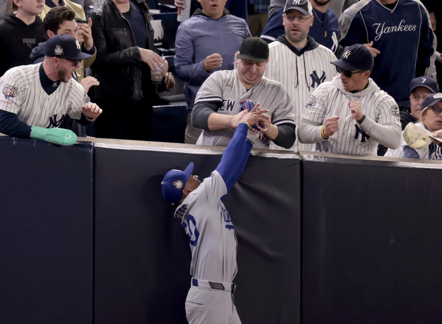 Yankees Fan Ejected After Trying To Grab Ball From Outfielder | Stories ...