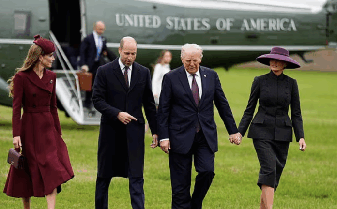 Kate Pay Tribute To Princess Diana Welcoming Trump | Stories Ongoing